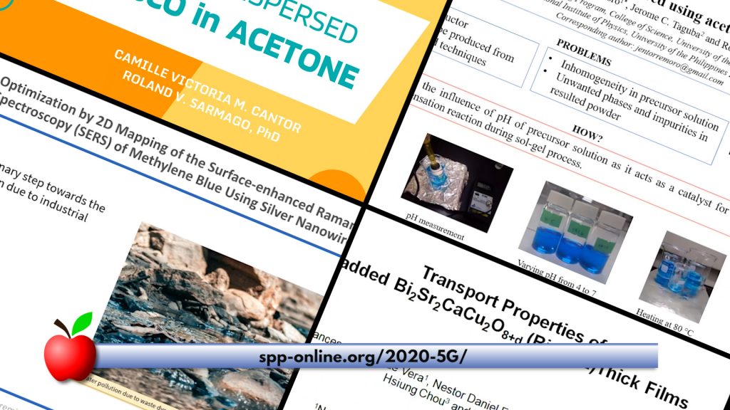 SPP 2020 Session 5G: Condensed Matter & Materials Science (SP ...